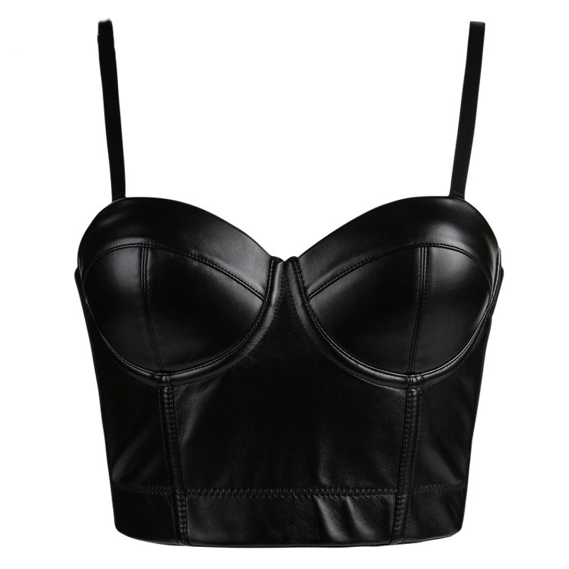 Leather Babe Bustier– Goth Mall