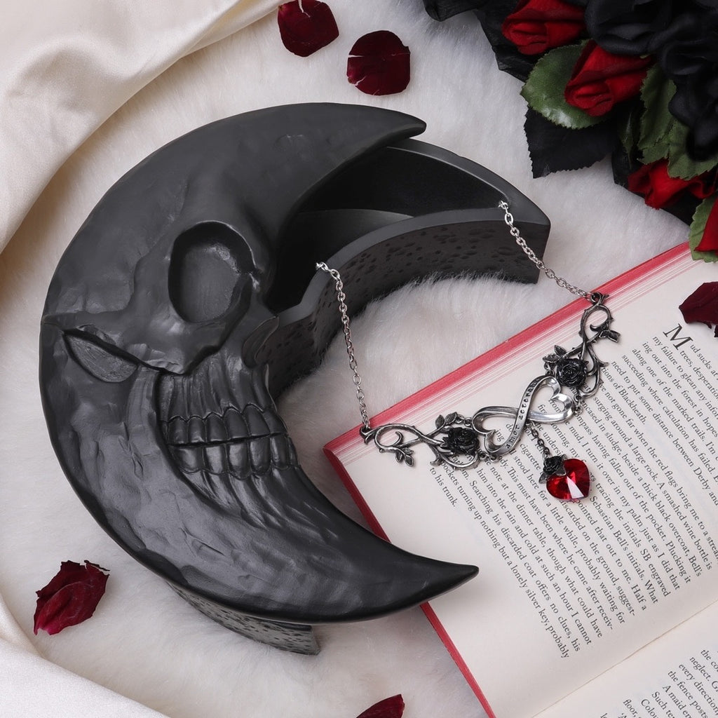 Skull Moon Box - Black– Goth Mall
