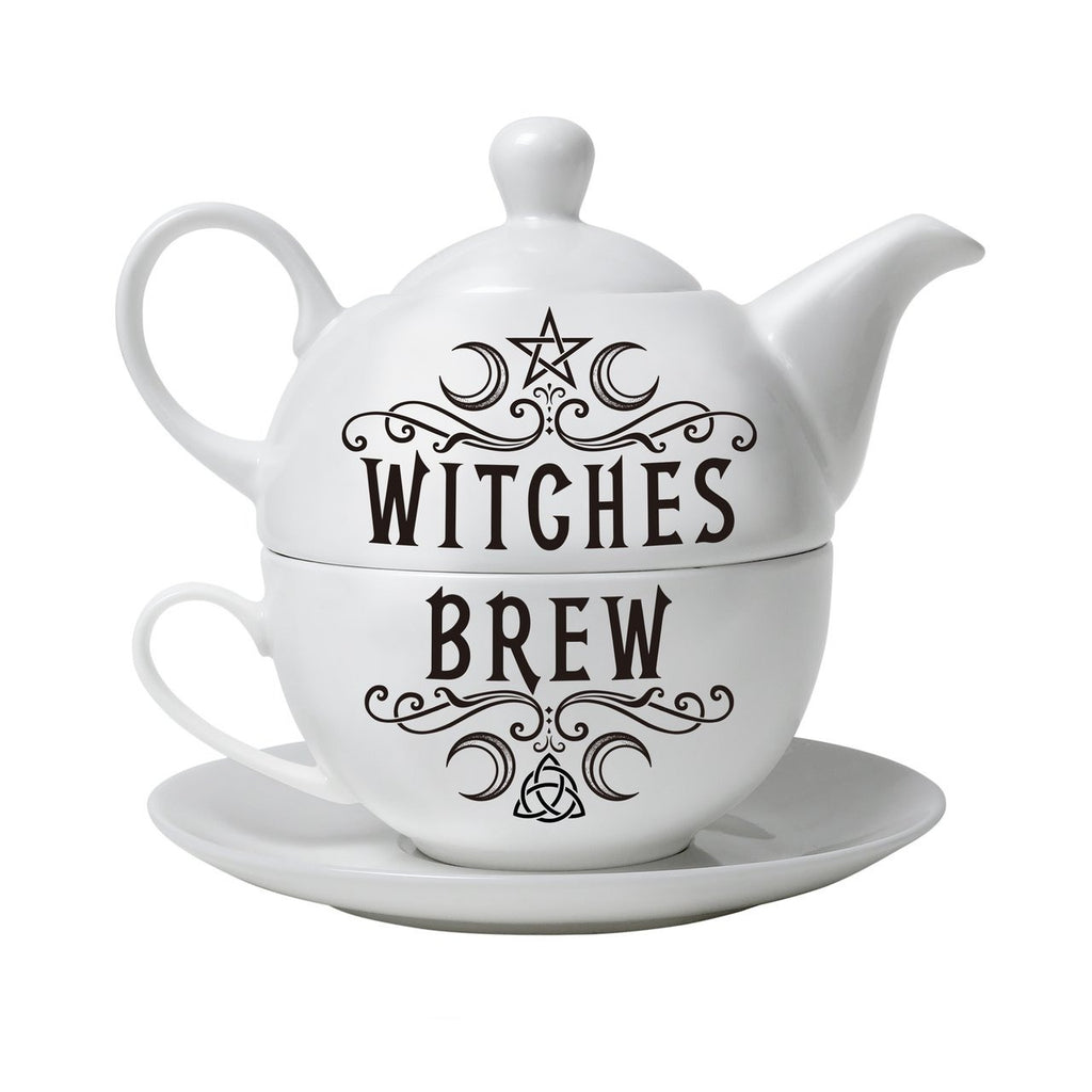 Witches Brew Pentagram Tea Set– Goth Mall